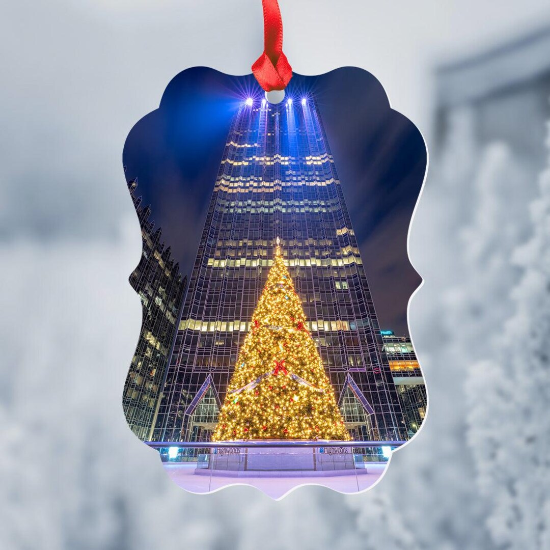 PPG Christmas Tree Metal Christmas Ornament - Pittsburgh Gift Idea ...