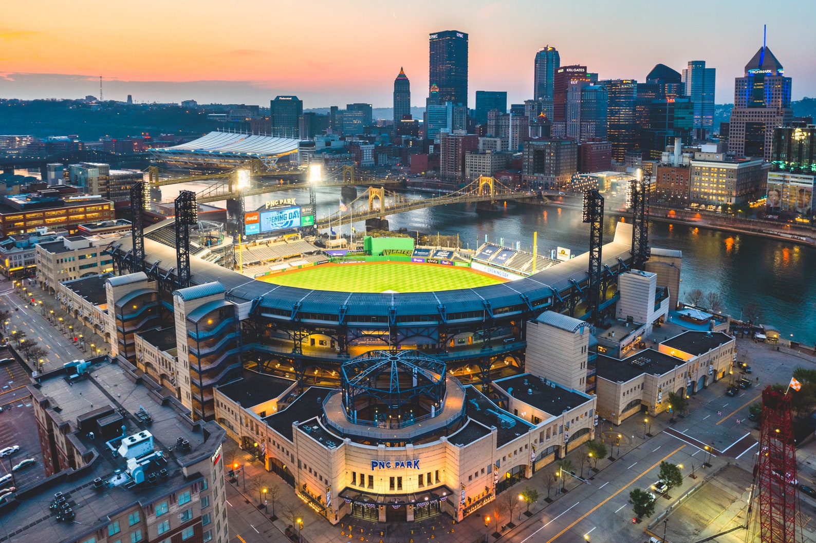 PNC Park Photo PNC Park and Downtown Pittsburgh Skyline Photograph ...