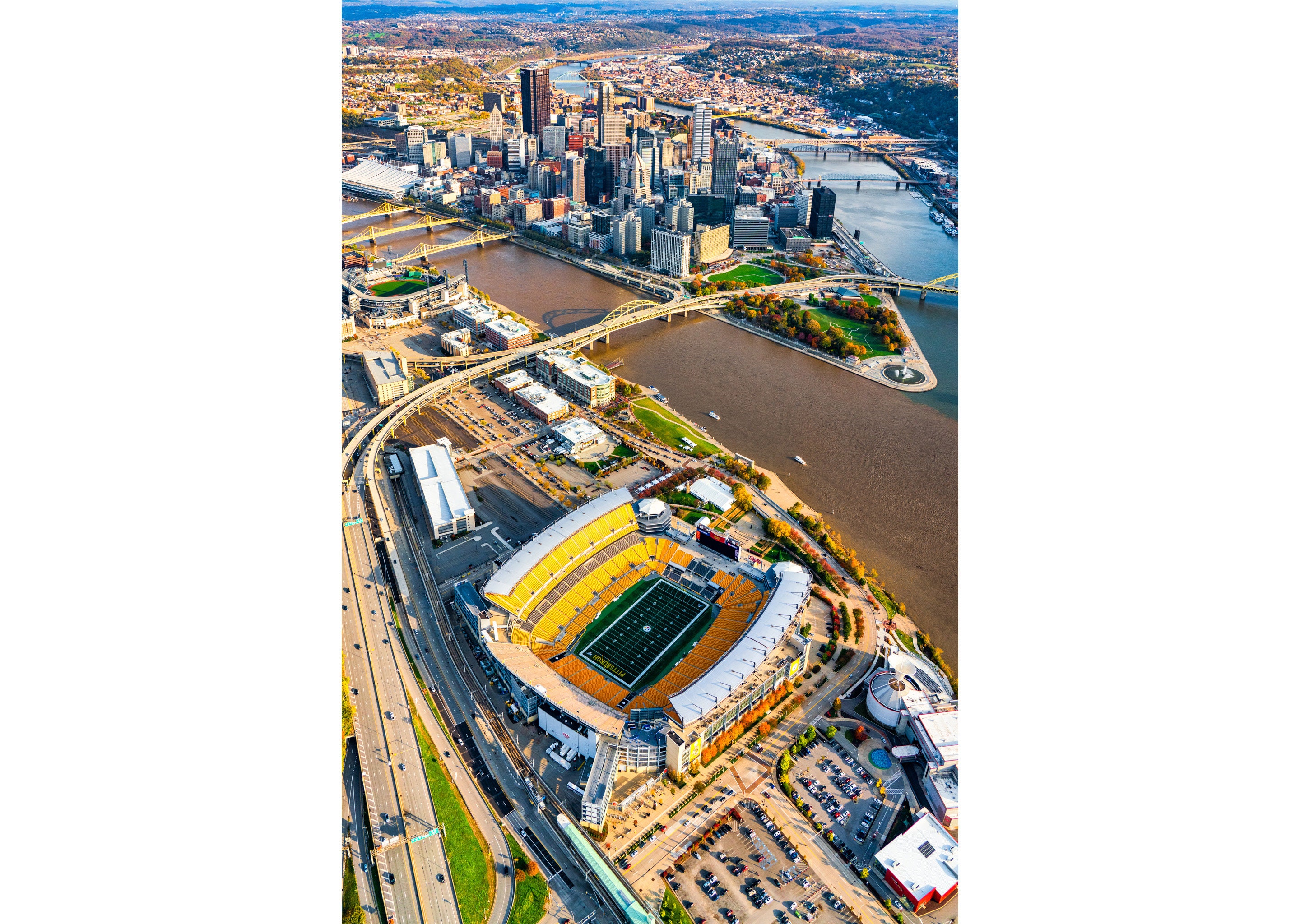 Heinz Field acrisure Stadium and Pittsburgh Skyline Photo - Etsy
