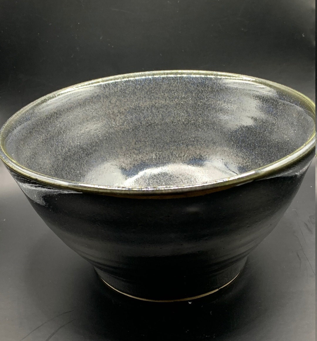 Midnight Blue/black Bowl - Etsy