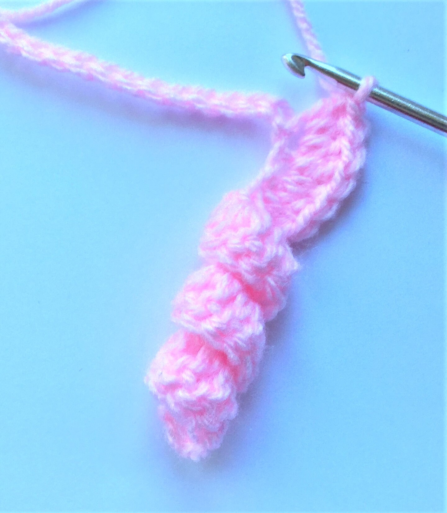 Curlicue Flower Crochet Pattern – US Terms, Beginner (PDF Digital ...