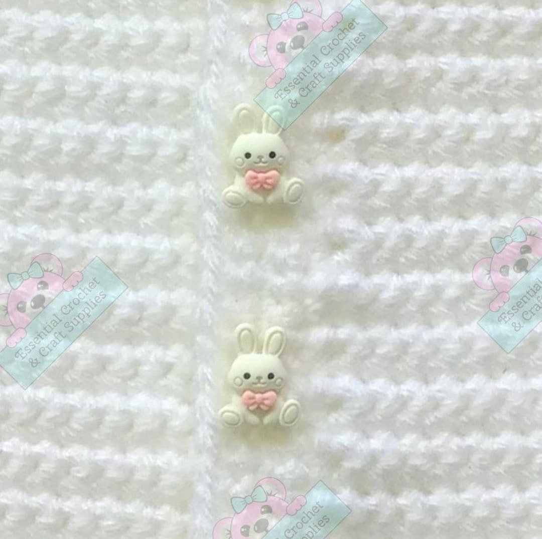 6 Rosie the Rabbit Buttons 12mm X 15mm - Betsy Bear & Friends ...