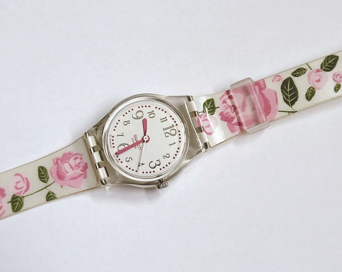 Swatch Watch Edition, New Swatch With Floral Design, Vintage Swatch ...
