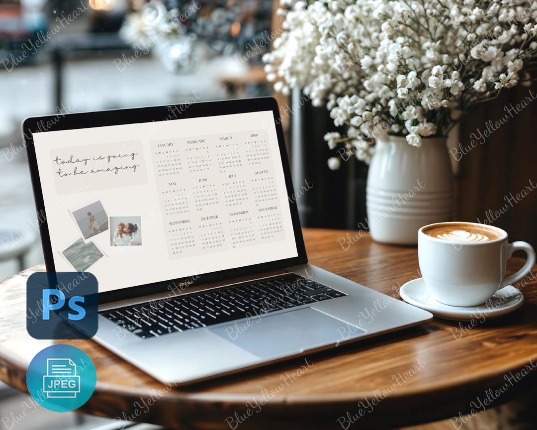 MacBook Mockup PSD, Laptop Screen Template, Digital Product Showcase ...