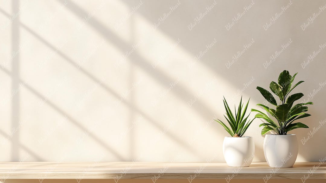 Clean Zoom Background, Minimalist Neutral Virtual Backdrop, Streaming ...