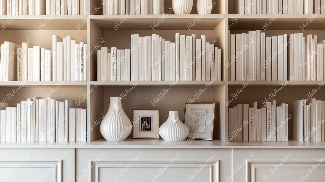 Modern Home Office Zoom Background, Cozy Virtual Office Backdrop, Work ...