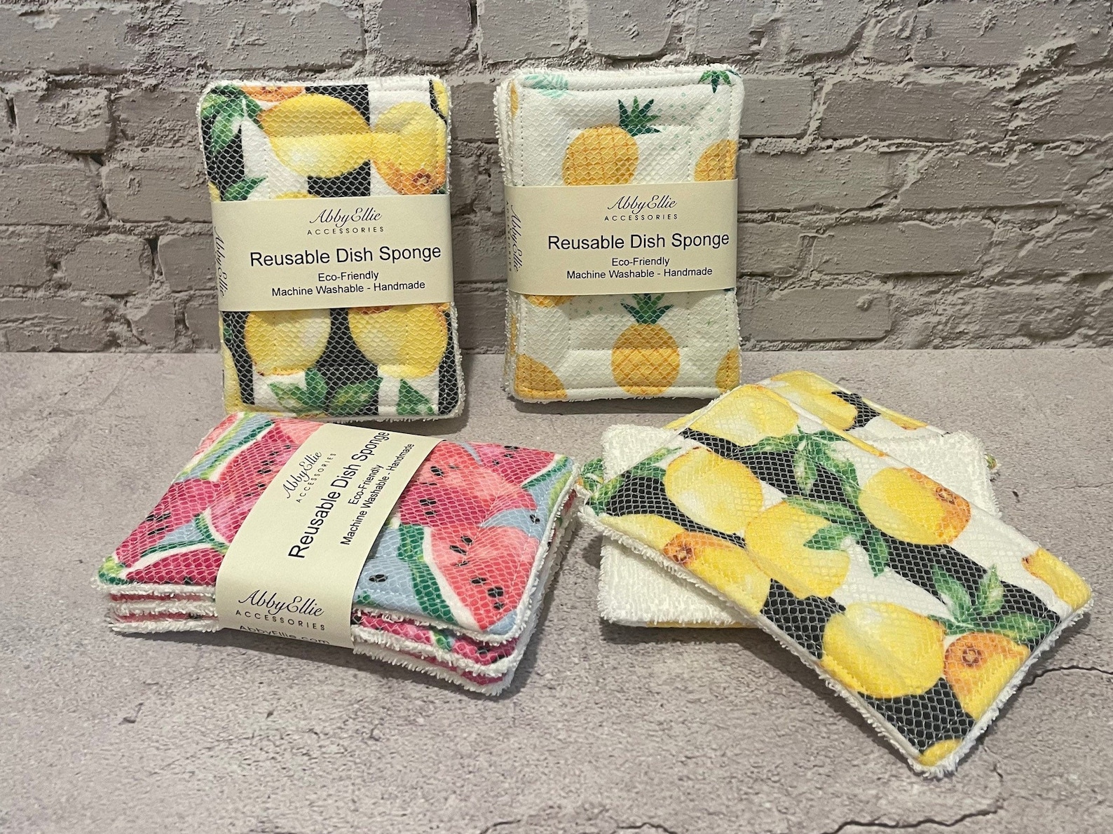 Reusable Kitchen Sponge Zero Waste Sponge Eco-friendly - Etsy