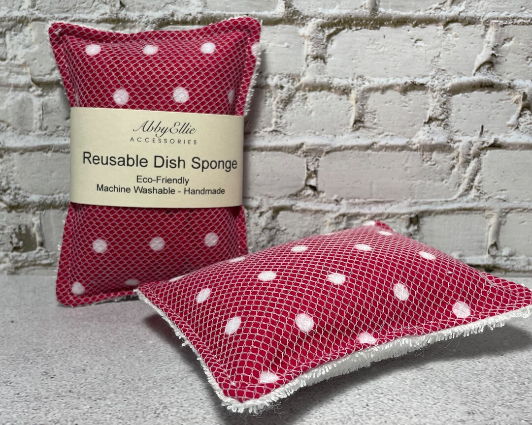 Reusable Kitchen Sponge, Zero Waste Sponge, Eco-friendly Sponge, Dish ...