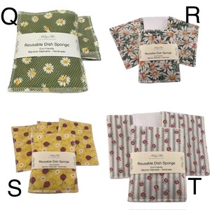 Reusable Kitchen Sponge, Zero Waste Sponge, Eco-friendly Sponge, Dish ...