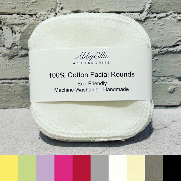 Cotton Facial Rounds - Etsy
