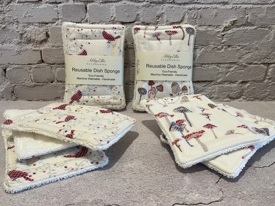 Reusable Kitchen Sponge, Zero Waste Sponge, Eco-friendly Sponge, Dish ...