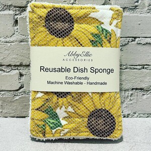Reusable Kitchen Sponge, Zero Waste Kitchen, Eco-friendly Scrubby, Dish ...