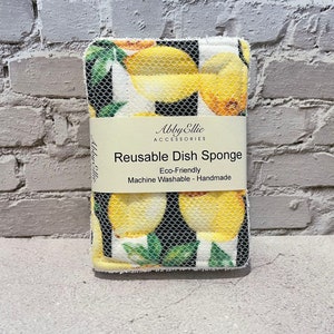 Reusable Kitchen Sponge Zero Waste Sponge Eco-friendly - Etsy