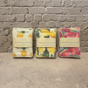 Reusable Kitchen Sponge Zero Waste Sponge Eco-friendly - Etsy