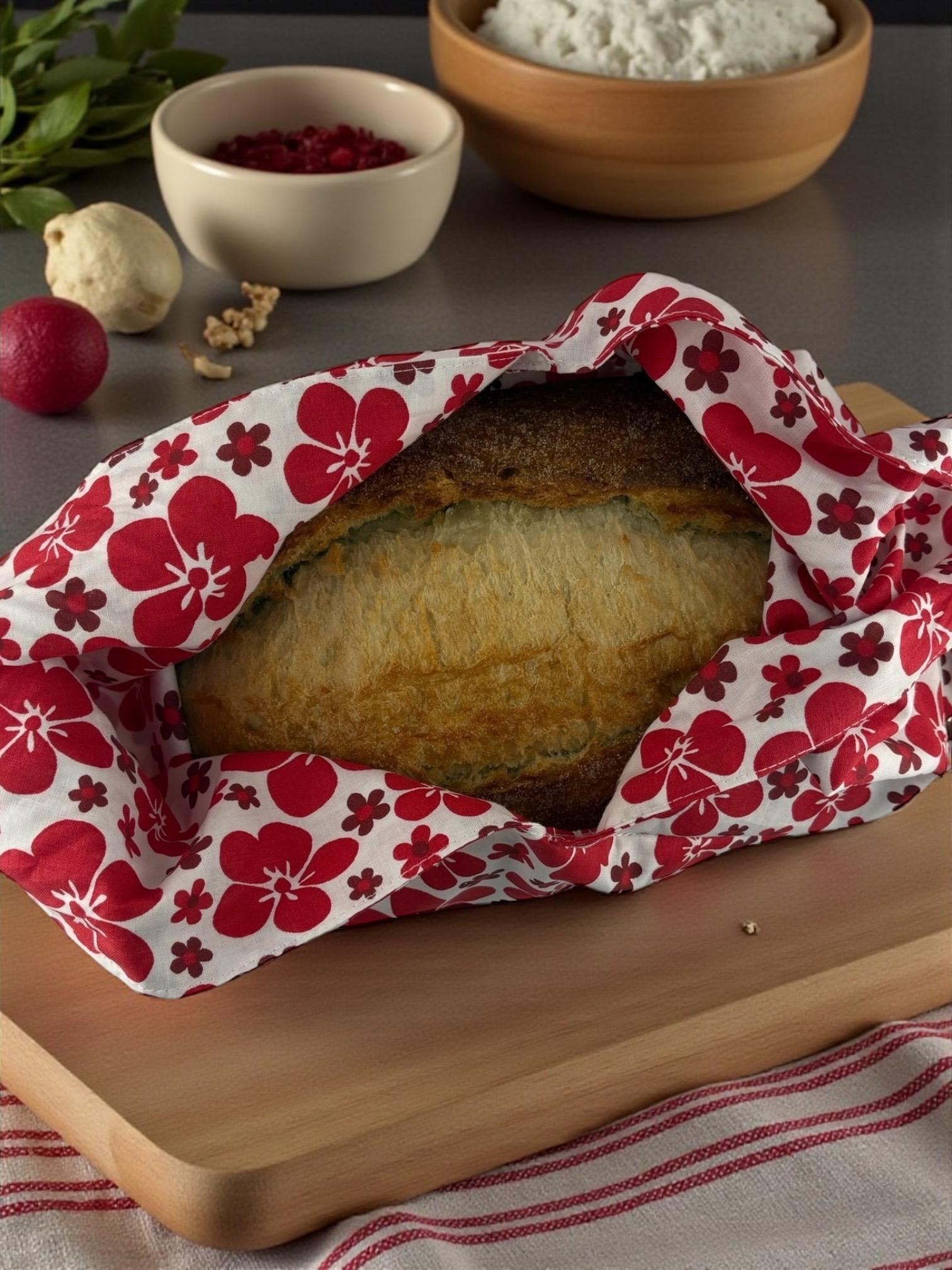 Artisan Bread Bag | Reusable Food Pouch | Food Storage | Green Living ...