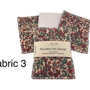 Reusable Washable Kitchen Sponge, Zero Waste, Eco-friendly Sponge, Dish ...