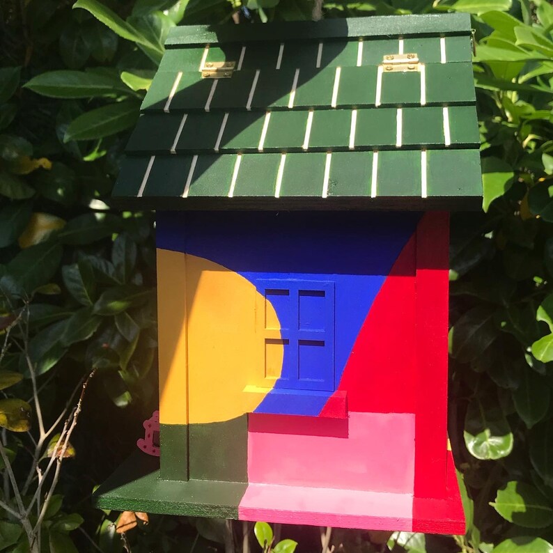 Abstract Birdhouses | Etsy