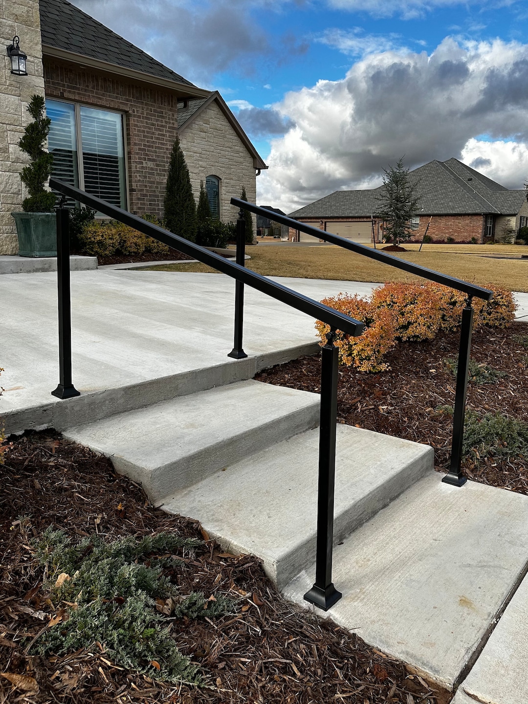 Metal Adjustable Handrail/powder Coating/home Improvement - Etsy