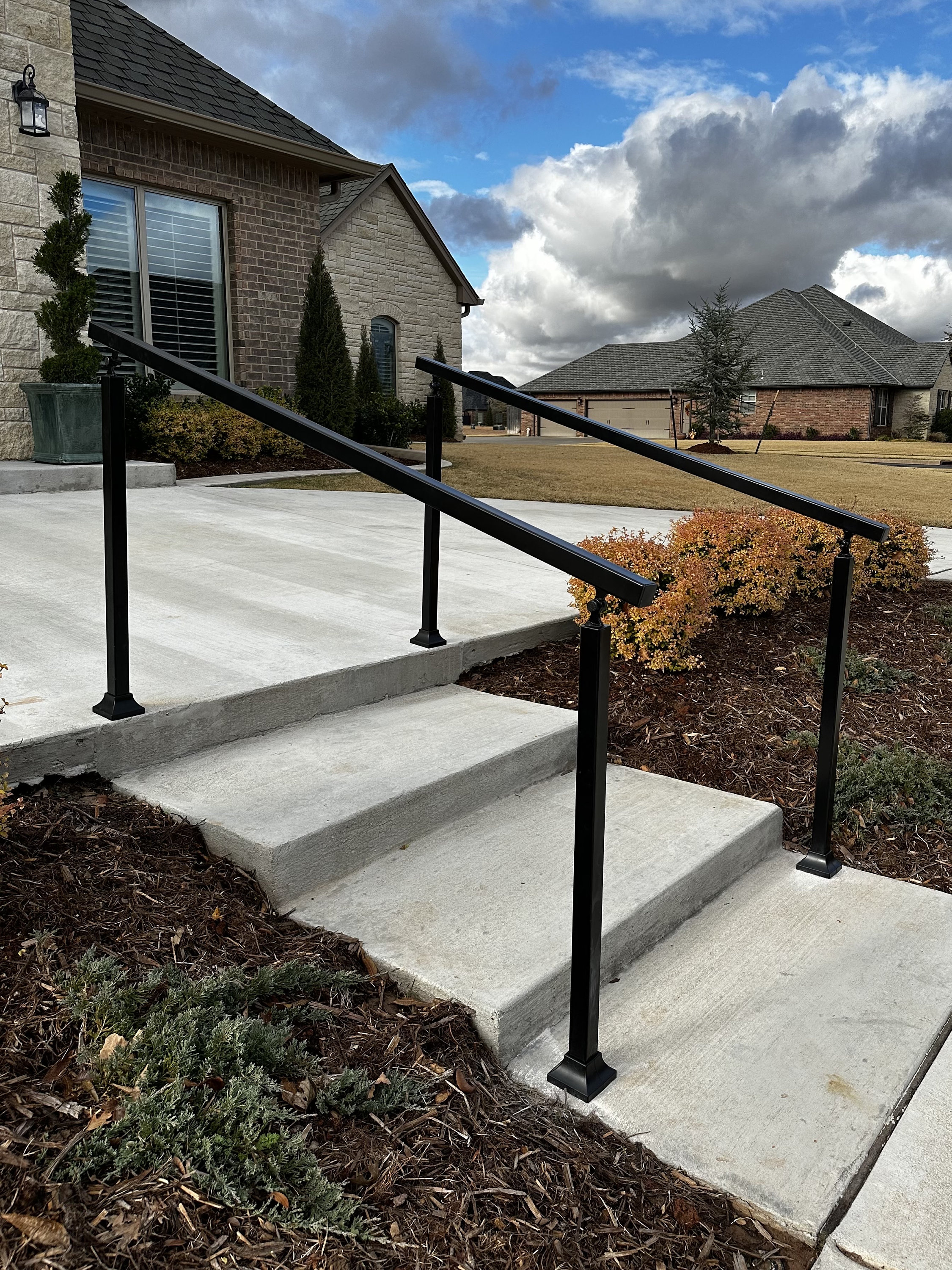 Metal Adjustable Handrail/powder Coating/home Improvement - Etsy