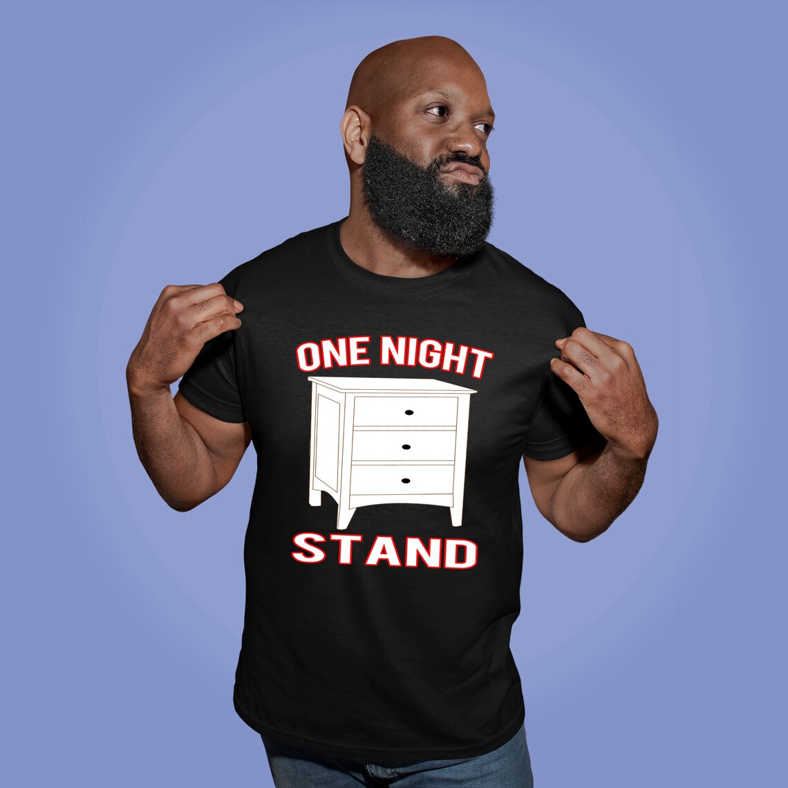 One Night Stand Pun Halloween Costume T-shirt for Men | Etsy