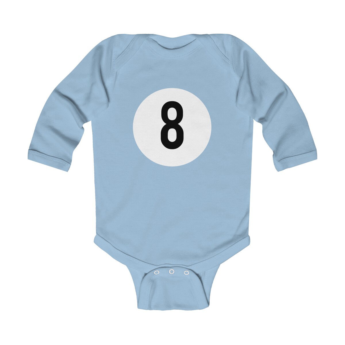Eight Ball Infant Baby Halloween Costume Long Sleeve Bodysuit - Etsy