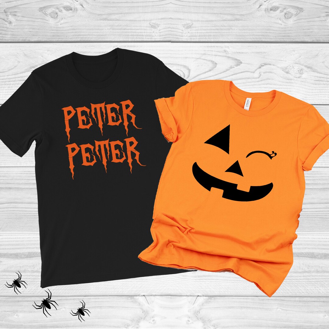 Peter Peter™ Pumpkin Eater Costume Matching Halloween Shirt for Adults ...