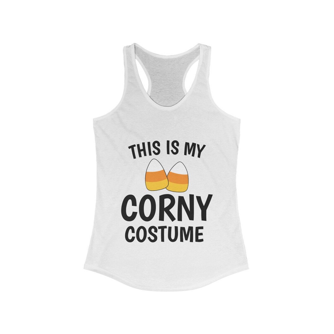 This is My Corny Costume Women's Halloween Racerback Tank Top - Etsy