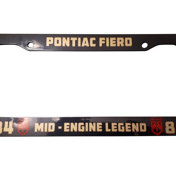 Pontiac License Plate Frame - Etsy