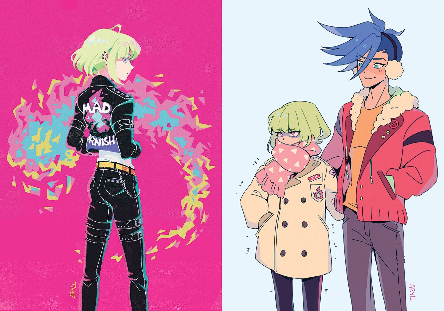 PROMARE Mini Prints & Posters - Etsy