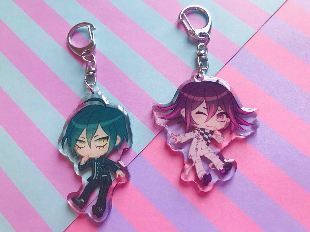 NEW DANGANRONPA V3 Shuichi Saihara & Kokichi Ouma Charms - Etsy