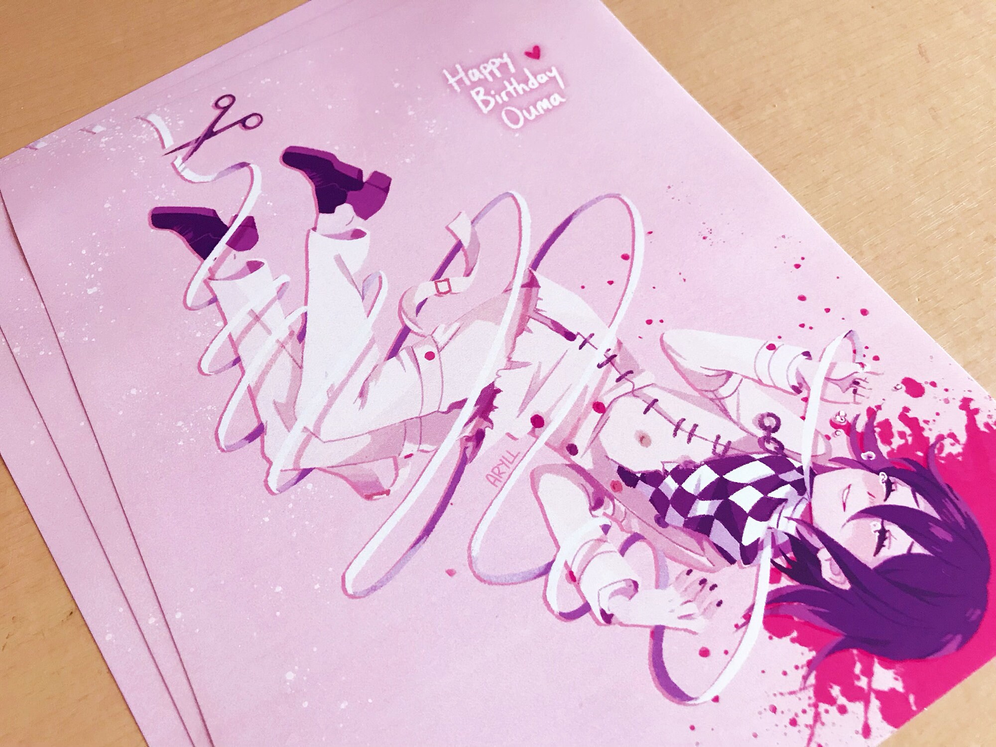 NEW DANGANRONPA V3 Kokichi Ouma art Print | Etsy Canada