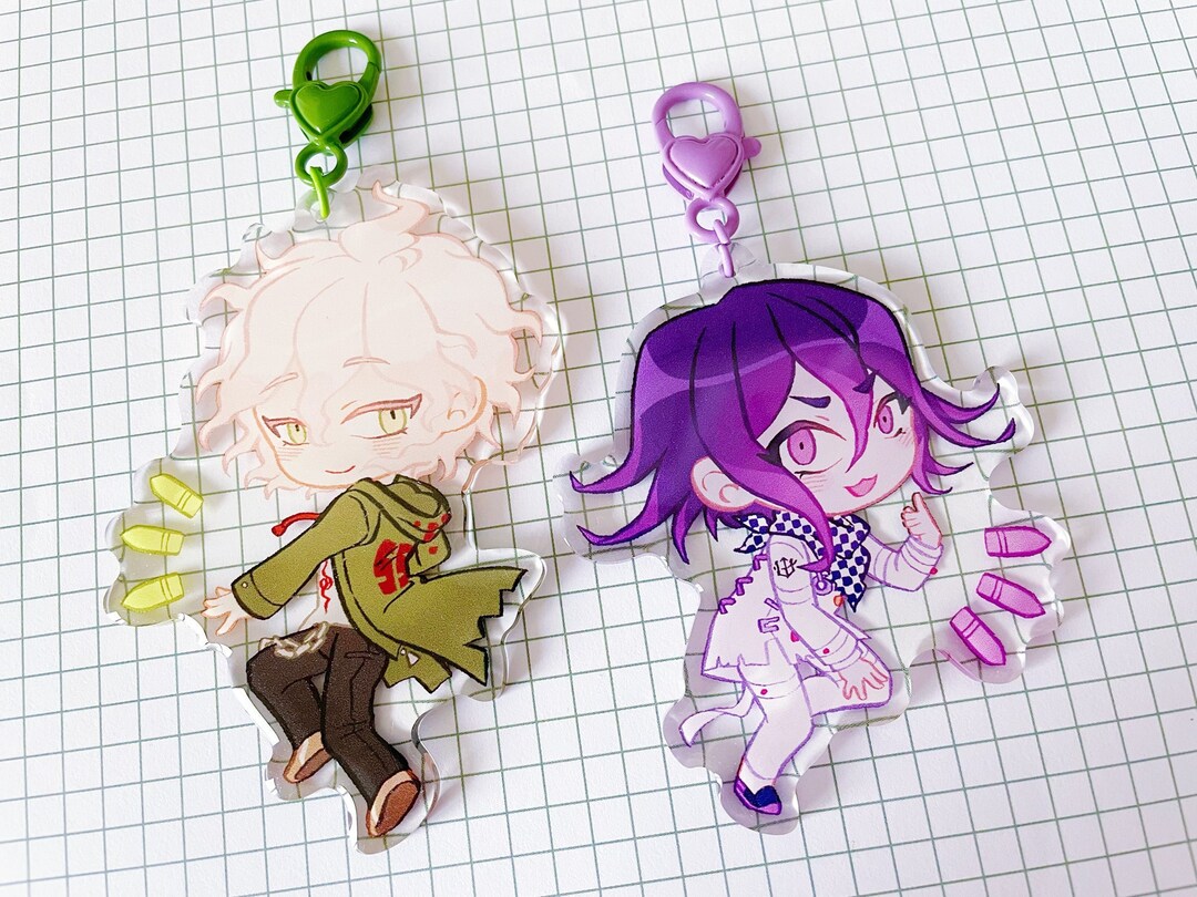 DANGANRONPA - Nagito Komaeda & Kokichi Ouma Charms - Etsy Canada