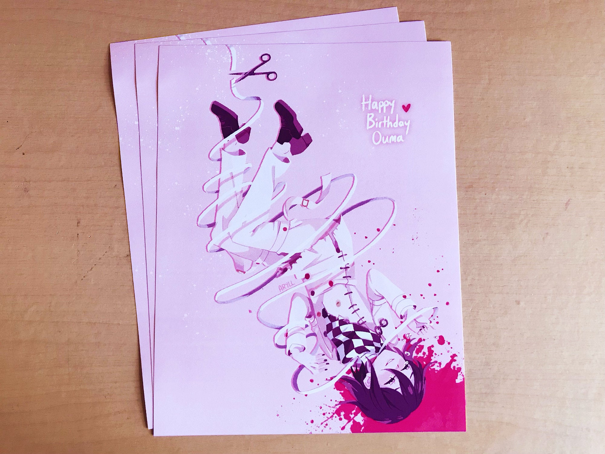 NEW DANGANRONPA V3 Kokichi Ouma art Print | Etsy Canada