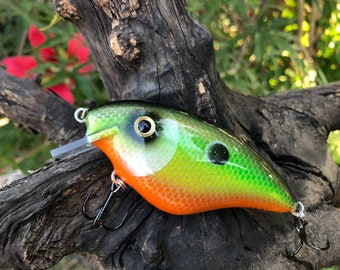 Wooden fishing lure | Etsy