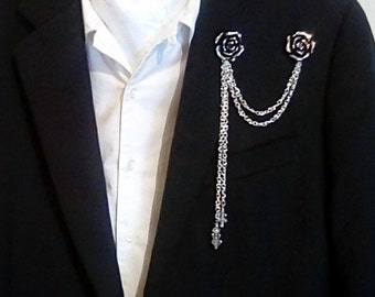 Suit Chain Flower - Etsy