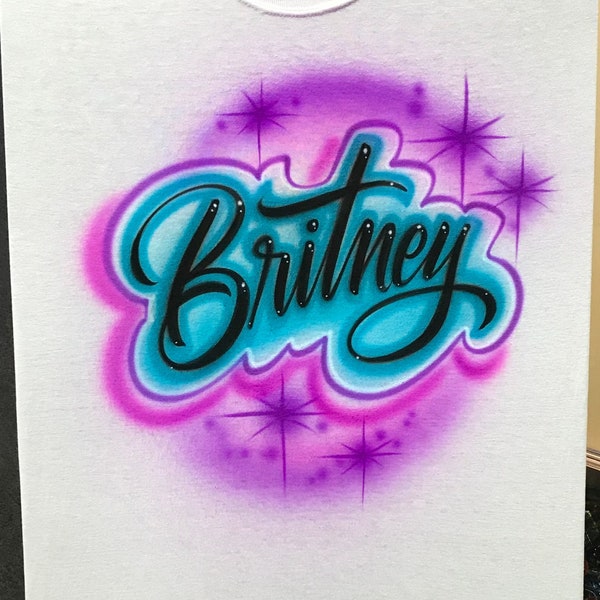 Airbrush Crop Top - Etsy