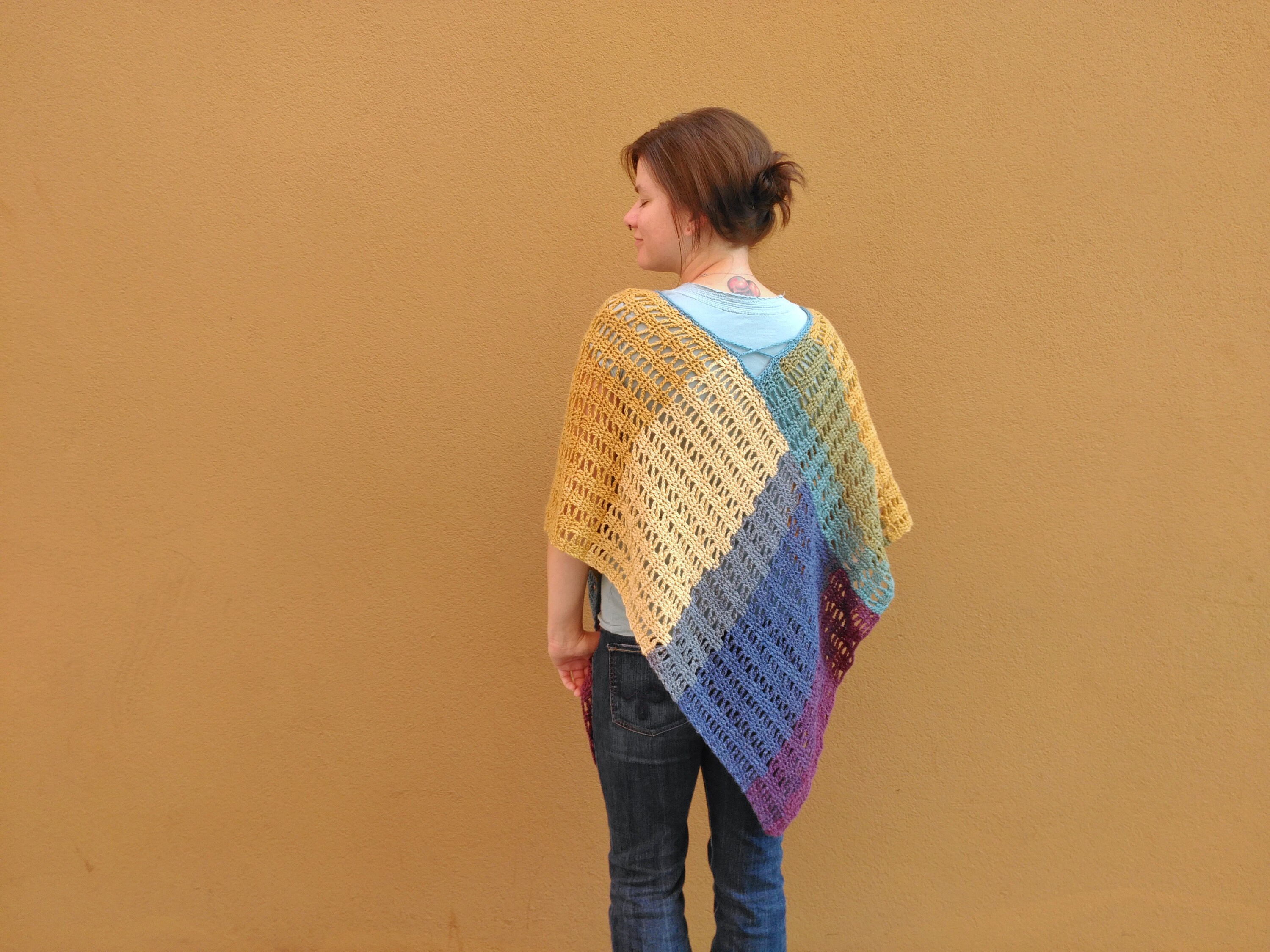 CROCHET PATTERN | Athena Poncho | Crochet Poncho | Crochet Clothing ...
