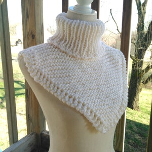 KNITTING PATTERN | Cozy Knit Dickey | Knit Dickey | Easy Knit Pattern ...