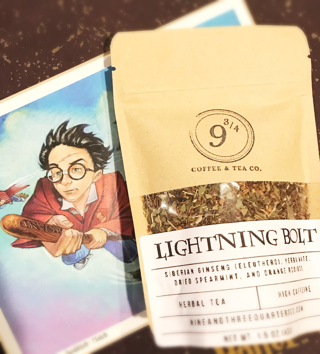 Lightning Bolt Tea Harry Potter Inspired Bookish Tea Gift - Etsy