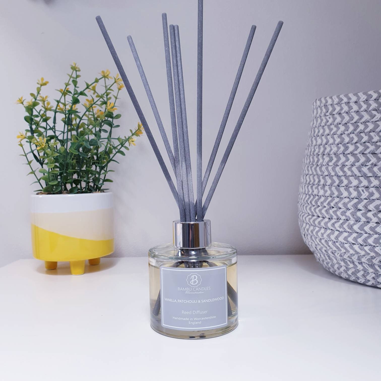 Vanilla Patchouli & Sandalwood Reed Diffuser Highly Scented | Etsy