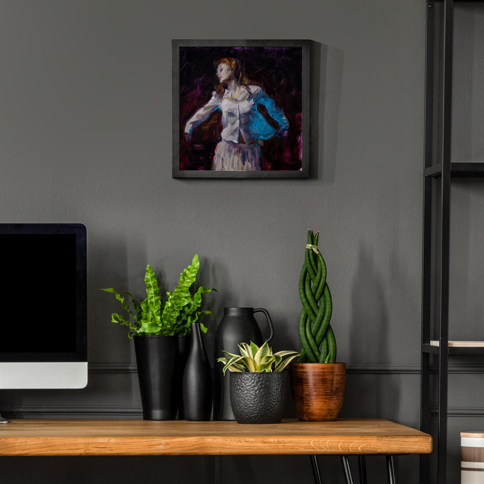 Mi Lord II Original Costumed Figure Painting in OIl | Etsy