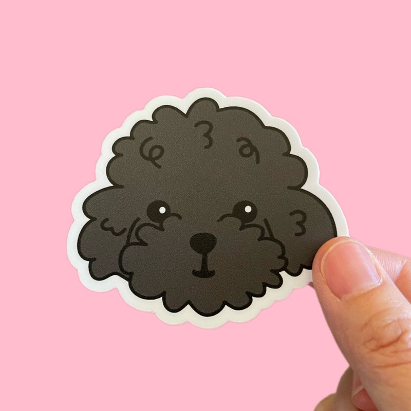 Poodle Sticker - Etsy