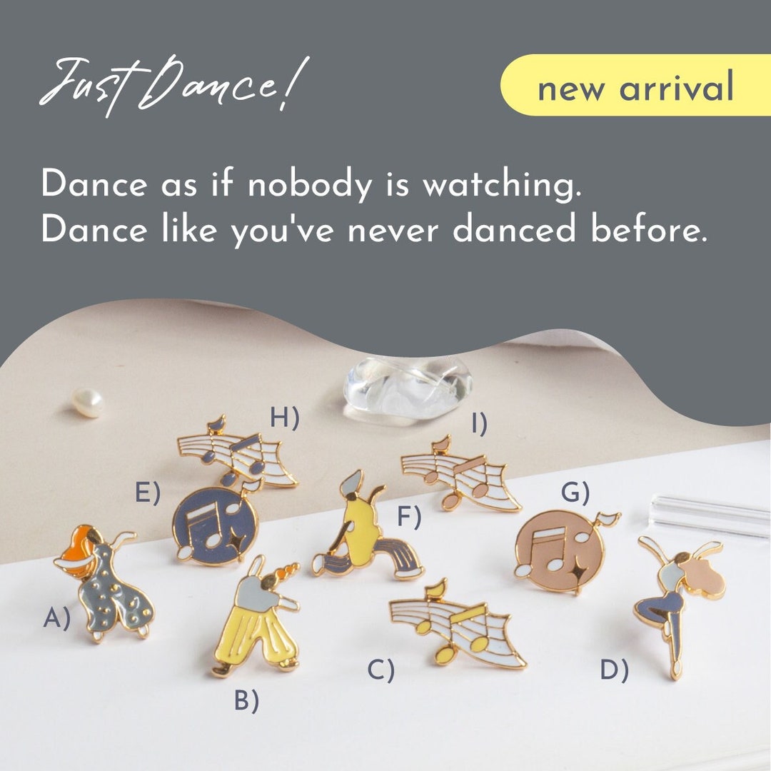 Dance. Sing. Repeat Mismatched Enamel Earrings Gifts for Dancers Fun ...