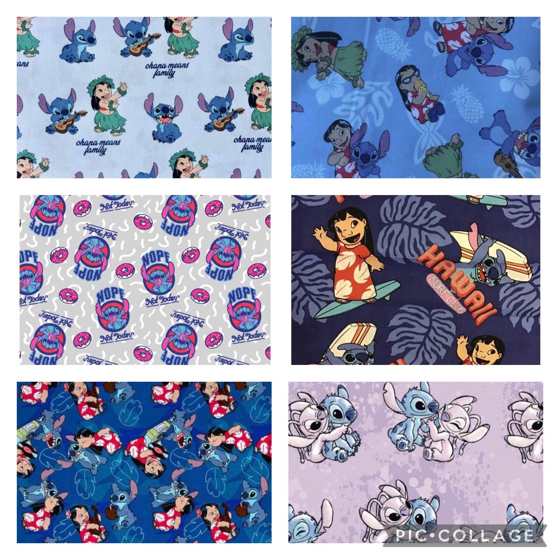 Fat Quatery Mystery Pack Disney Lilo and Stitch Assorted - Etsy
