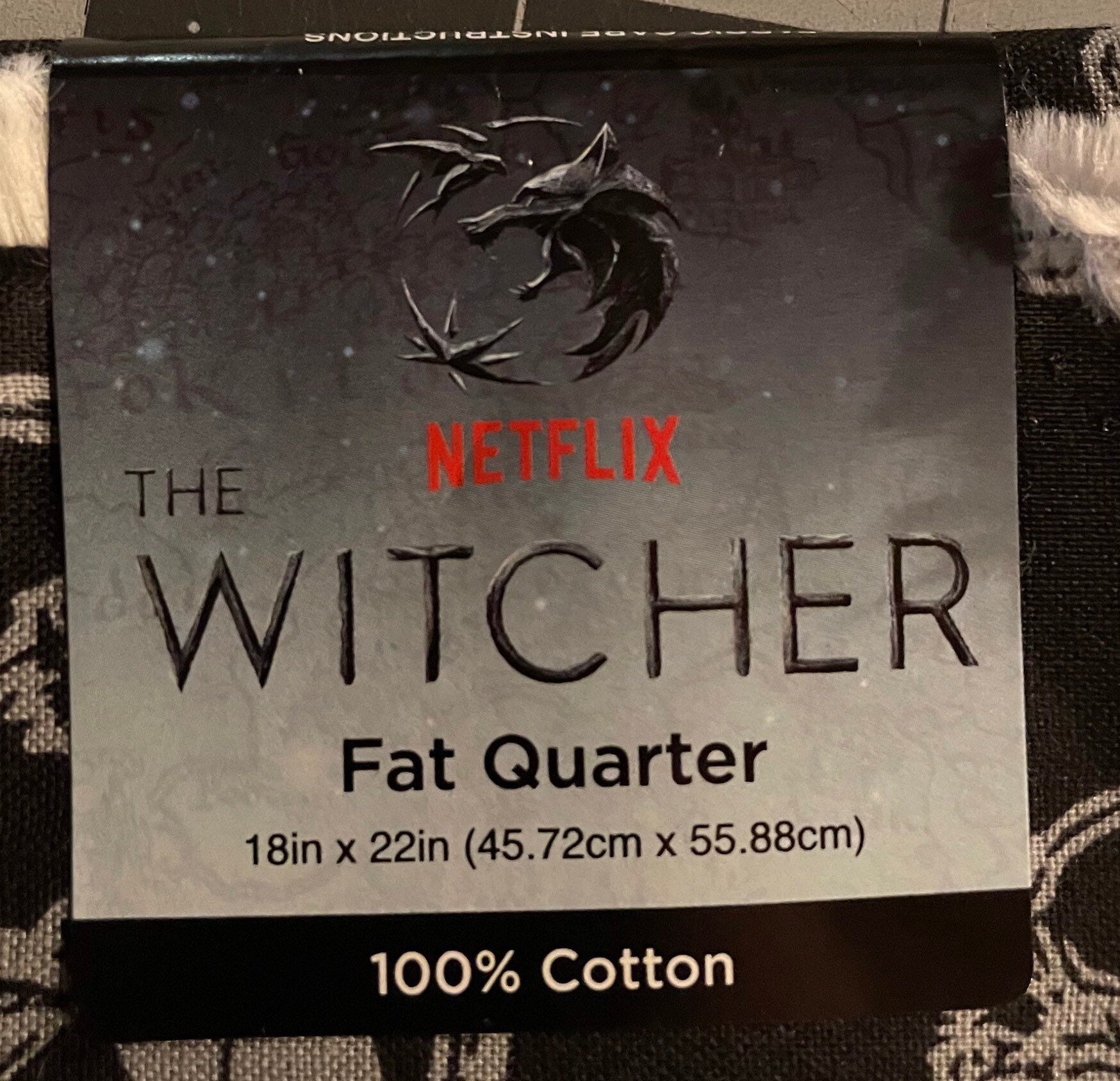 The Witcher Fabric Fat Quarters - Etsy