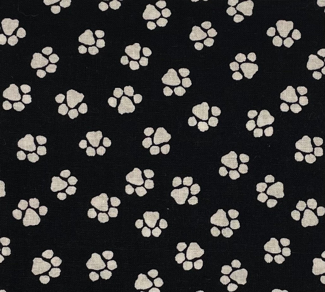 Dog Paw Print Fabric Fat Quarters - Etsy