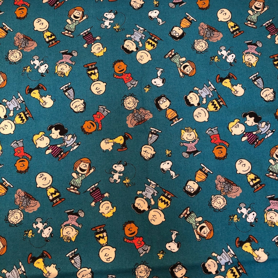Peanuts Gang Snoopy Television Pop Culture Movie Fat Quarters - Etsy