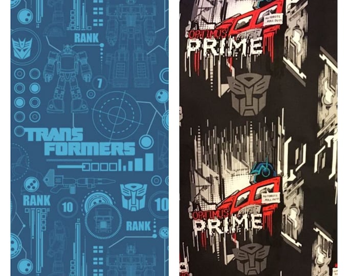 Transformers Cartoon 90 TV Shows Pop Culture Fat Quarter Fabric - Etsy