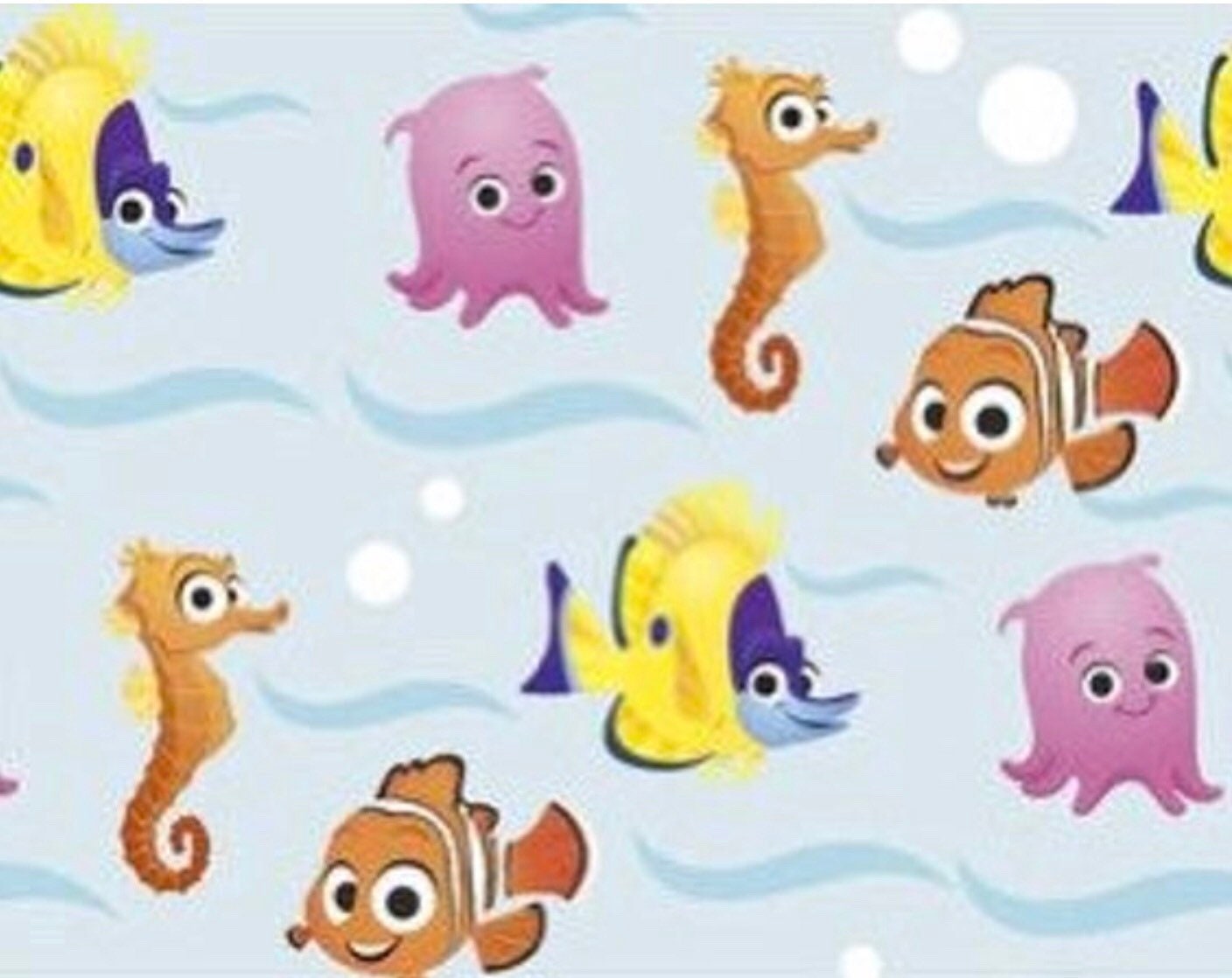 Disney Pixar up Finding Nemo Incredibles Assorted Fat Quarters - Etsy