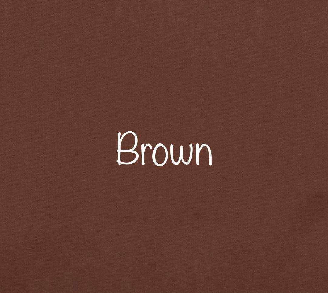 Solid Shades of Brown Fabric by the 1/2 Yard - Etsy